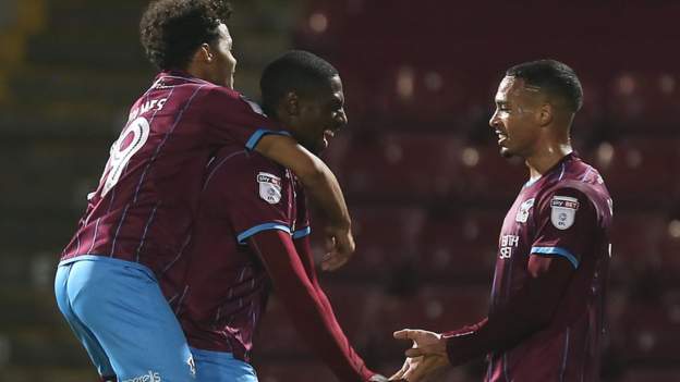 Scunthorpe United 1-0 Northampton Town - BBC Sport