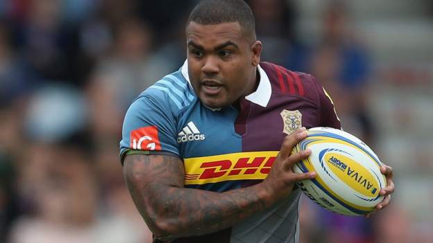 Kyle Sinckler: Prop forward signs new Harlequins contract - BBC Sport