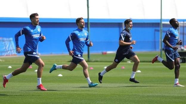 Brighton: 2021-22 pre-season in pictures - BBC Sport