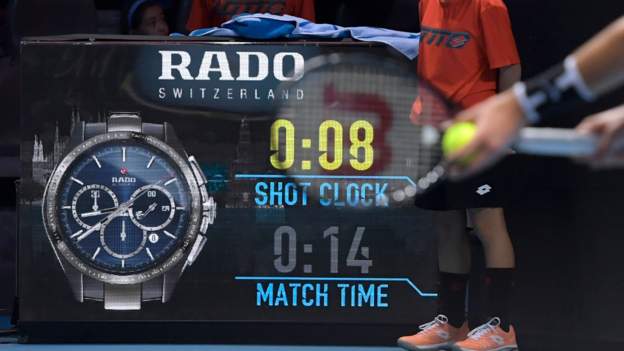 Shot clocks: ATP to use device at all Tour events from 2020 - BBC Sport