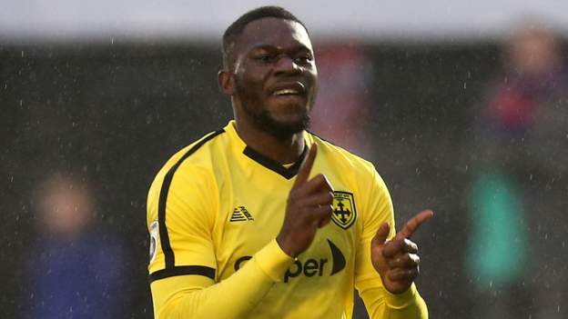 Mike Fondop-Talom: Striker joins Wrexham on two-year contract - BBC Sport
