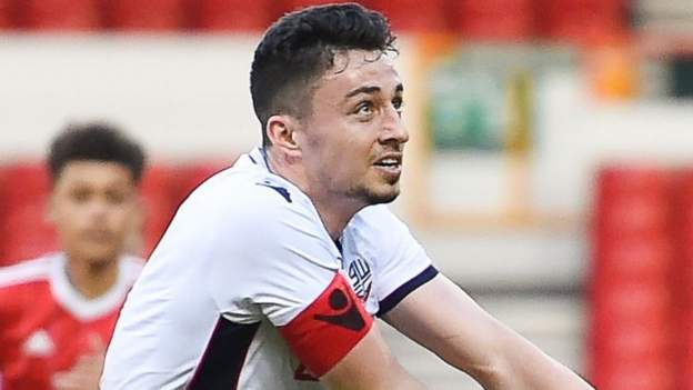 Liam Edwards: Bolton Wanderers defender out for season with knee injury - BBC Sport