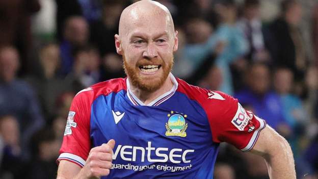 Irish Premiership: Chris Shields double fires Linfield to Big Two win ...