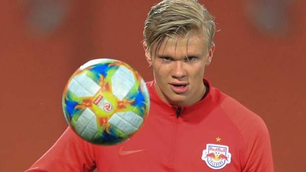 Erling Braut Haaland: Red Bull Salzburg striker scores fifth hat-trick ...