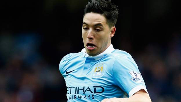 Samir Nasri: Man City midfielder faces six months out - BBC Sport