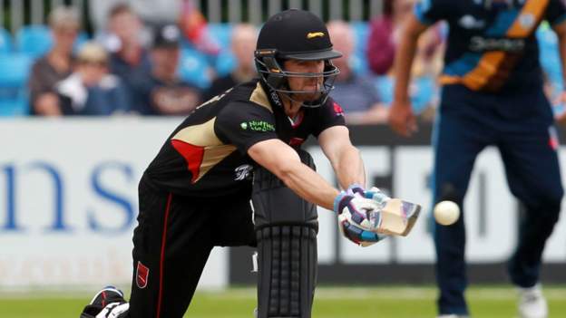 County Championship: Colin Ackermann hits 186 as Leicestershire head ...