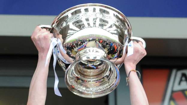 MacRory Cup: St Michael's Enniskillen beat St Pat's Maghera in semi-final - BBC Sport