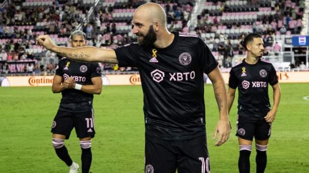 Gonzalo Higuain: Inter Miami striker scores on different days after ...