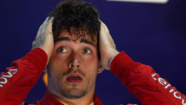 Charles Leclerc completes esports quadruple - BBC Sport
