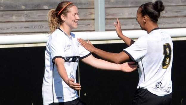 Derby County Ladies FC target Women's Super League - BBC Sport