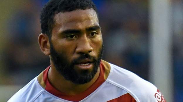 Samisoni Langi: Catalans Dragons half-back signs new deal - BBC Sport