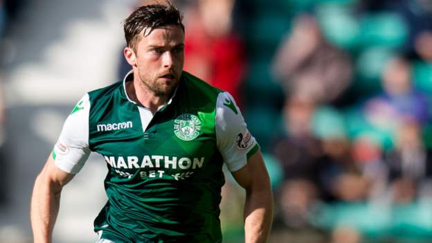 Lewis Stevenson: Hibernian full-back extends contract until 2021 - BBC ...