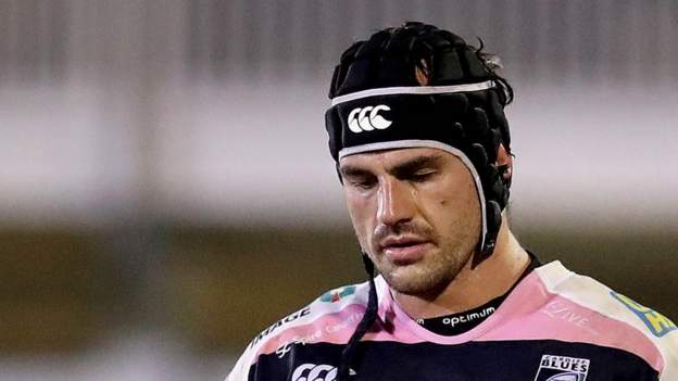 Cardiff Blues lock George Earle banned for eight weeks - BBC Sport