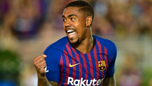 Malcom scores for Barcelona against Roma in 4-2 defeat in Dallas - BBC ...