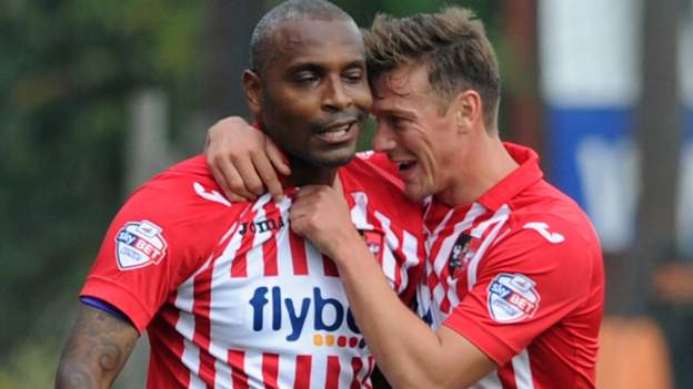Clinton Morrison: Exeter striker scores 'the best' goal of his career ...