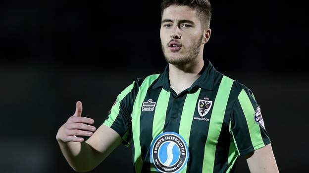 Ryan Sweeney: Stoke City sign AFC Wimbledon defender - BBC Sport