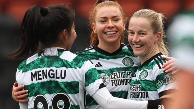 SWPL: Celtic record biggest victory of season as top six all win - BBC ...