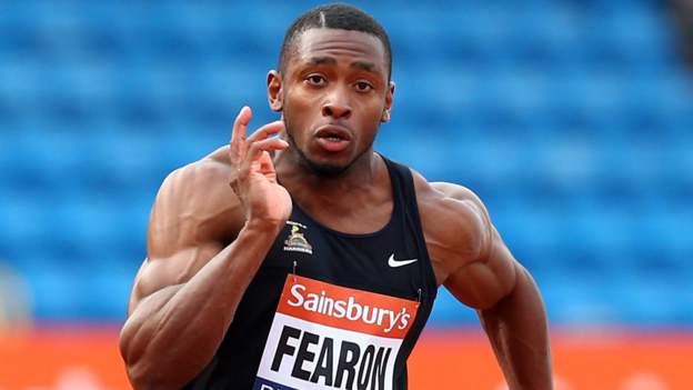 Joel Fearon: GB bobsledder runs joint-third fastest 100m time by a ...