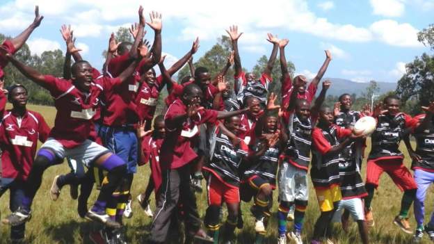 Two Welsh volunteers kick-start Rwandan rugby revolution - BBC Sport
