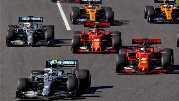 Formula 1 launches a plan to become carbon neutral by 2030 - BBC Sport