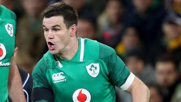 Johnny Sexton: Ireland fly-half in running for World Rugby award - BBC ...