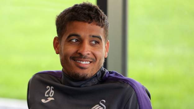 Swansea City: Defender Kyle Naughton commits Swansea future until 2020 ...