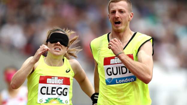 Anniversary Games: Libby Clegg wins T11 200m after two weeks with new ...