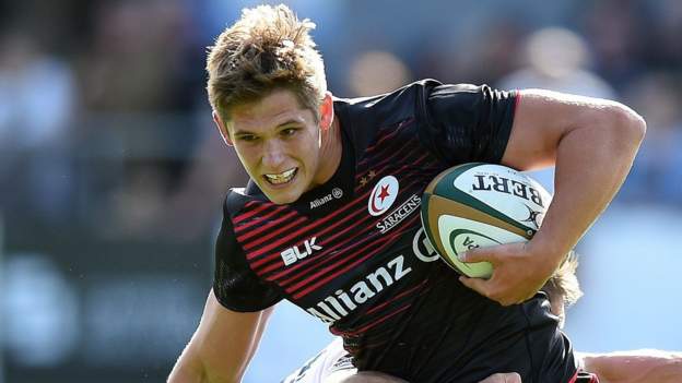 Tom Griffiths: Centre joins Dragons from Saracens - BBC Sport