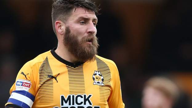 Gary Deegan: Cambridge United midfielder out with blood poisoning - BBC ...