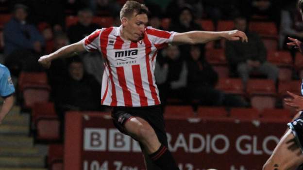 Danny Wright: Cheltenham Town striker given three-game ban for violent ...