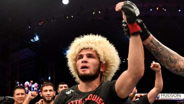 UFC 254: Why is Khabib Nurmagomedov so hard to beat? - BBC Sport