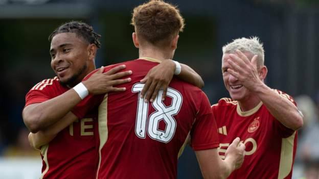 Slobodan Rubezic: Aberdeen sign centre-half from Novi Pazar - BBC Sport