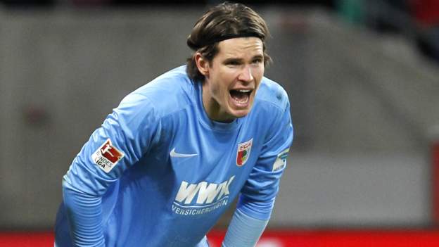 Marwin Hitz: Augsburg keeper billed for damaging penalty spot - BBC Sport