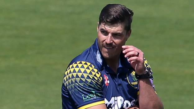 One-Day Cup: Glamorgan bowler Marchant de Lange out of Kent game - BBC ...