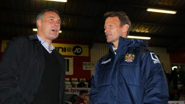Stevenage: Teddy Sheringham questions players' commitment - BBC Sport