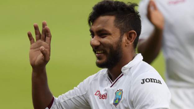 Pakistan v West Indies: Devendra Bishoo's 8-49 gives tourists slim ...