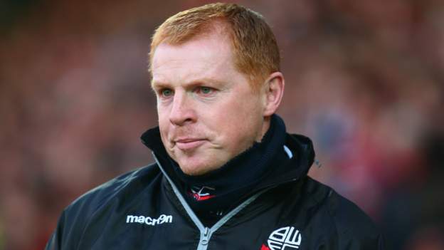 Neil Lennon: Bolton manager wants to sign new striker - BBC Sport