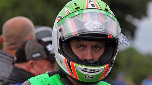 Derek McGee secures four-timer at Walderstown road races - BBC Sport