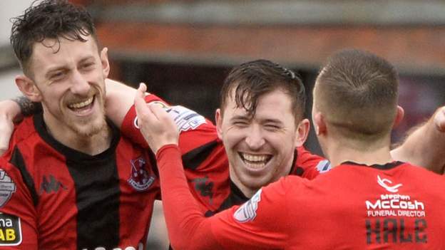 Irish Cup: Crusaders ease to win over Ballymena to make semi-finals ...