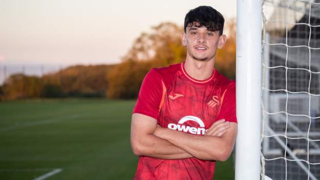 Charlie Patino: Swansea City sign Arsenal midfielder on season-long ...