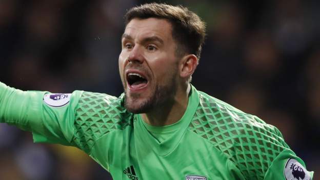 Ben Foster: West Brom goalkeeper signs new deal until 2019 - BBC Sport