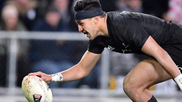 New Zealand 49-14 France: Rieko Ioane scores hat-trick as All Blacks ...