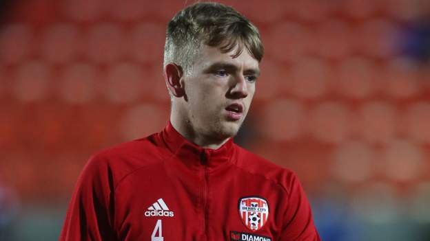 Ciaron Harkin: Derry City midfielder injures ACL in training - BBC Sport