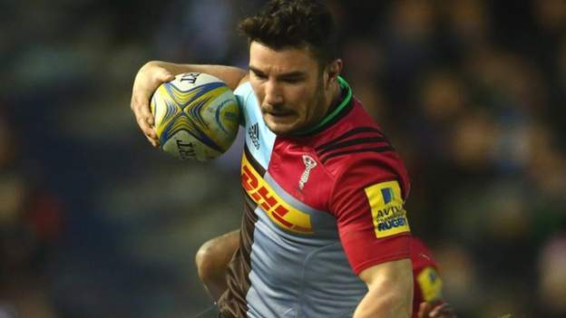 George Lowe: Harlequins centre signs new contract - BBC Sport