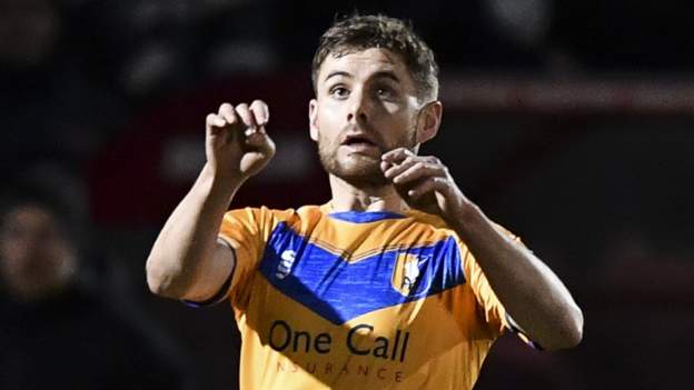 Joe Riley: Injured Mansfield Town defender out for 'six to eight months ...