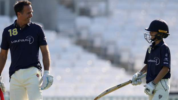 Archie Vaughan: Michael Vaughan's son joins Somerset academy - BBC Sport