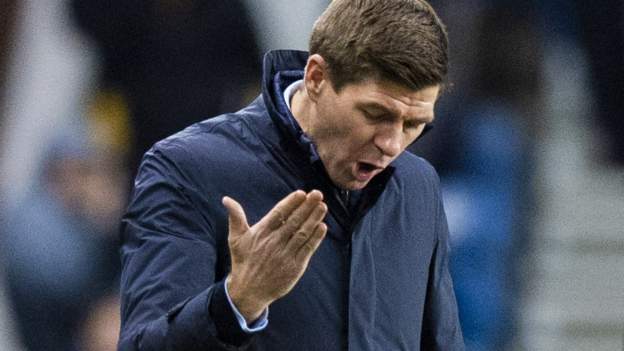Rangers: Steven Gerrard says side 'shot of confidence and in rut' - BBC ...