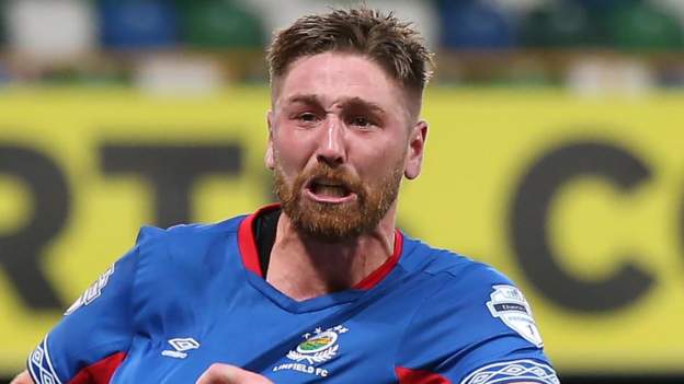 Mark Stafford: Linfield defender wins NIFWA Player of the Month award ...