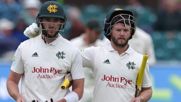County Championship: Ben Duckett hits superb century as Nottinghamshire ...