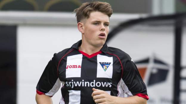 Dundee sign Lewis Spence and extend Kostadin Gadzhalov stay - BBC Sport